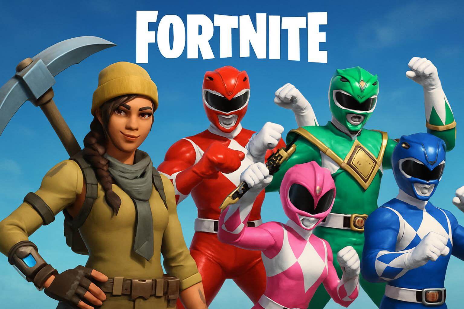 Fortnite and Power Rangers Collaboration: A Morphin’ Moment Arrives ...