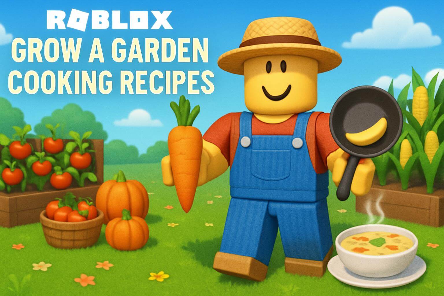 Grow a Garden Cooking Recipes Roblox: A Fresh Take on Farming Fun ...