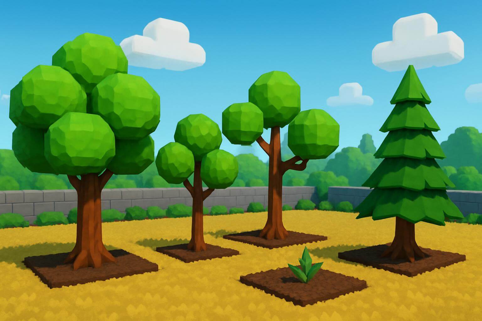 Woody Plants in Grow a Garden Roblox - GameBells